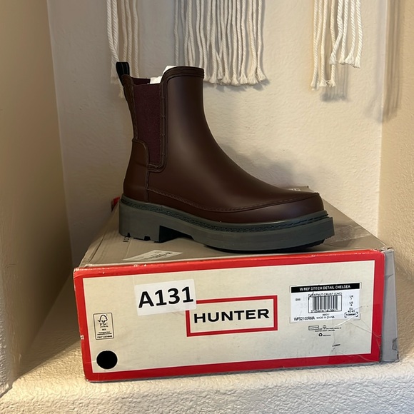 Hunter | Shoes | Hunter Boots Chestnut Crust Size Us 9 | Poshmark